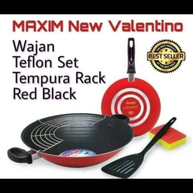 Jual Teflon maxim new valentino | Shopee Indonesia