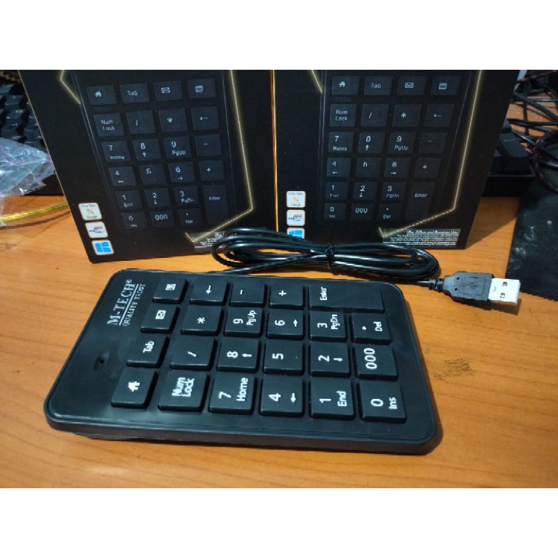 Jual Keyboard Numeric Wired M-Tech Numpad - Keyboard Kasir Angka Kabel ...