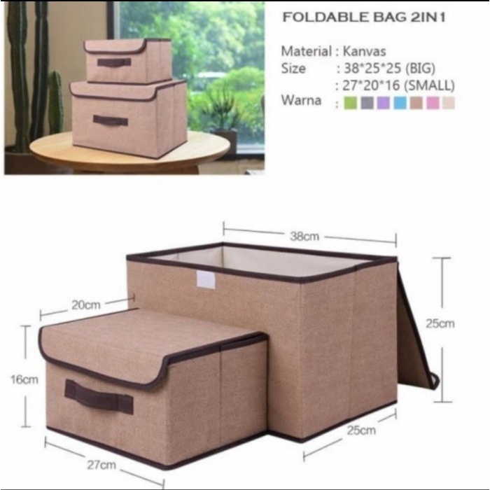 Jual storage box 2in1 | Shopee Indonesia