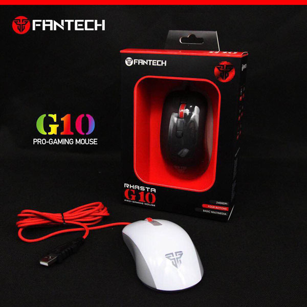 Jual Fantech Gaming Mouse G10 RHASTA Standart Macro JS | Shopee Indonesia