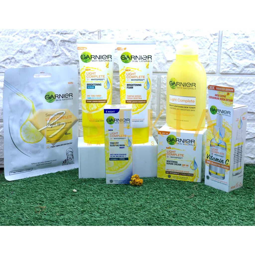 Jual PAKET GARNIER LIGHT COMPLETE - GARNIER LIGHT COMPLETE - SKIN CARE ...