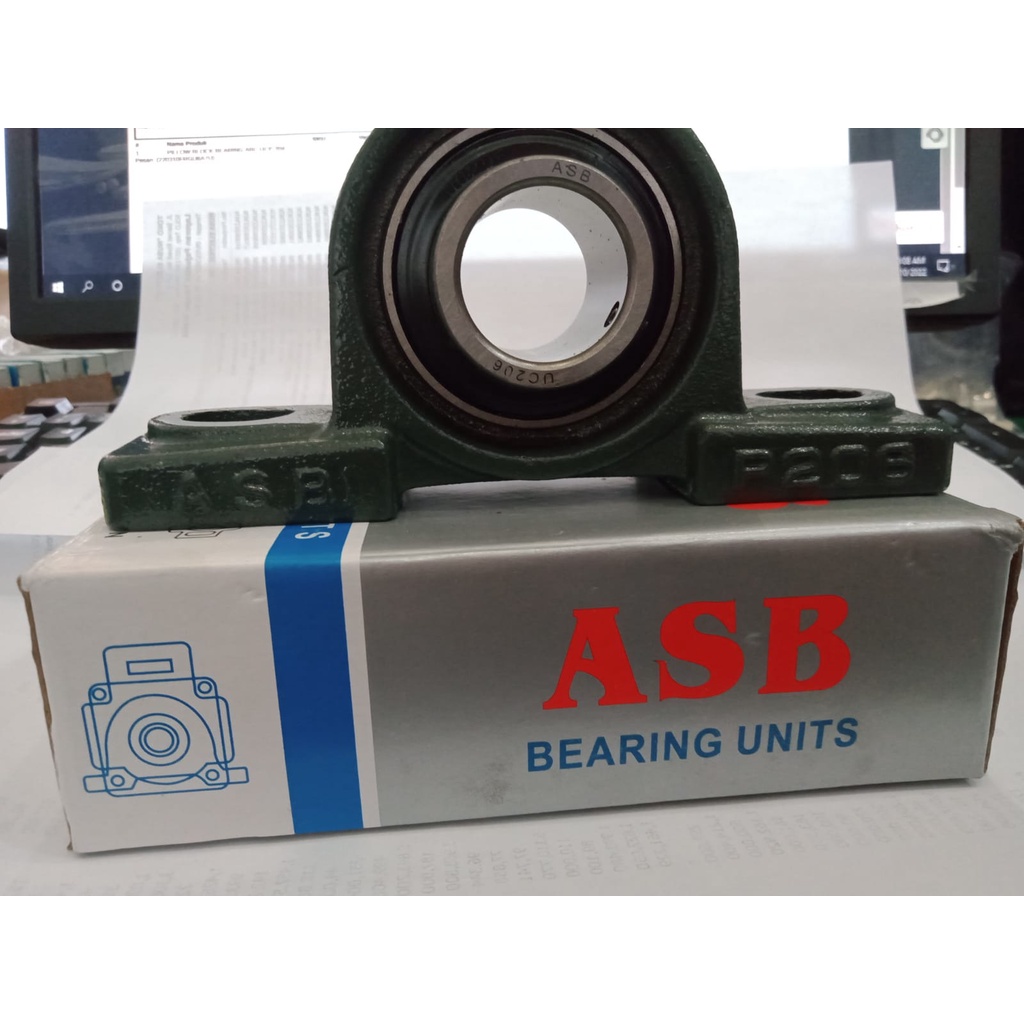 Jual PILLOW BLOCK BEARING ASB UCP206 | Shopee Indonesia