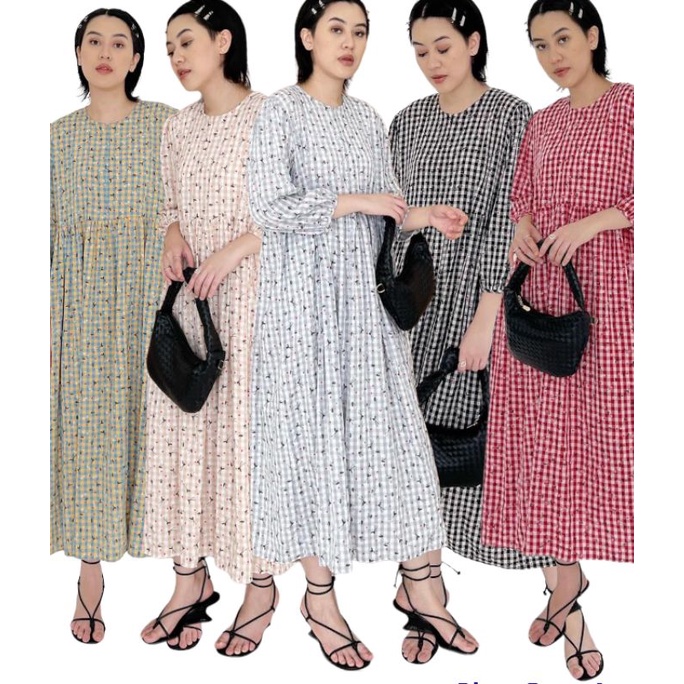 Jual TRICK & TRICKY GHIA DRESS PLAID | Shopee Indonesia