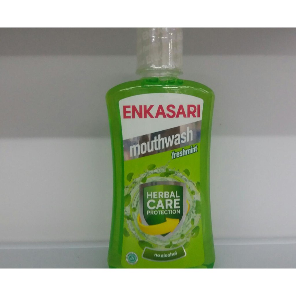 Jual ENKASARI MOUTHWASH FRESHMINT 250 ML | Shopee Indonesia