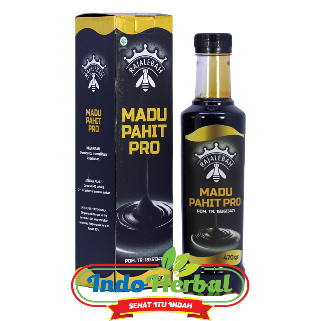 Jual Raja Lebah Madu Hitam Pahit Plus Propolis Obat Diabetes ...