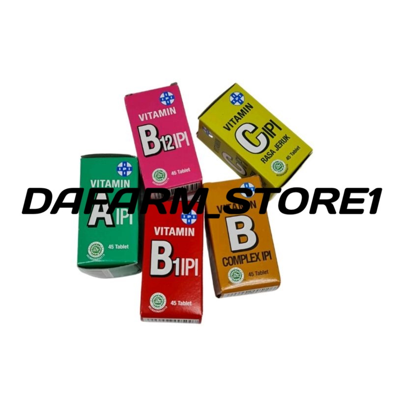 Jual Vitamin C IPI / Vitamin B 12 IPI / Vitamin B Complex IPI ... Jual Vitamin C IPI / Vitamin B 12 IPI / Vitamin B Complex IPI ...