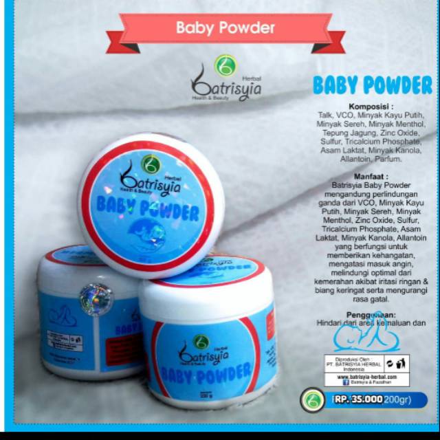 Jual Batrisyia Baby Powder | Shopee Indonesia