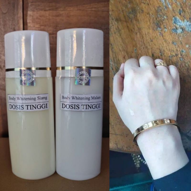 Jual Forte Body Lotion Pemutih Badan Ampuh Handbody Hb Whitening Double Dosis Perawatan Tubuh ...