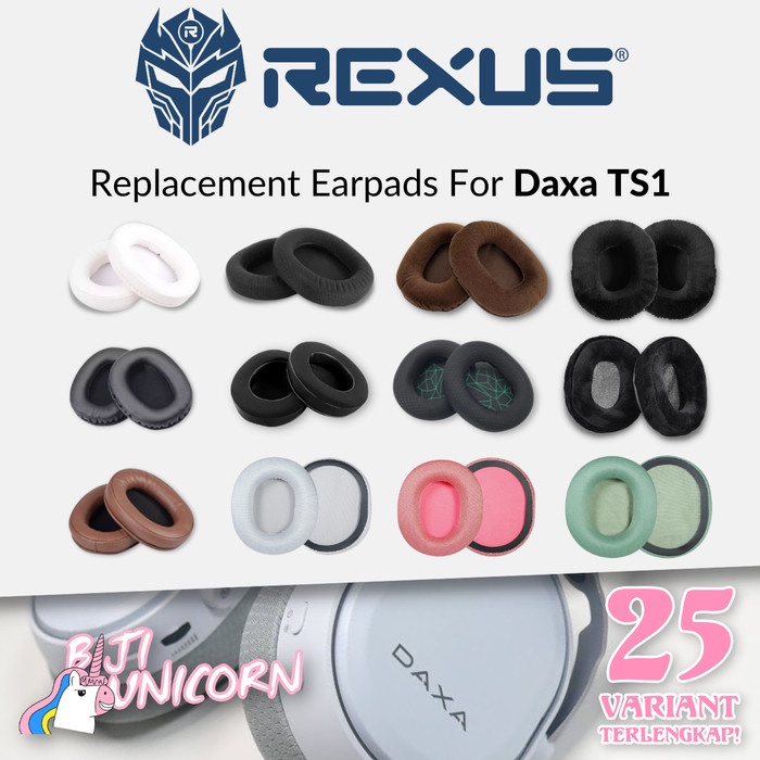 Jual Earcup Earpad Ear Cushion Rexus Headset Gaming Wireless Daxa TS1 ...