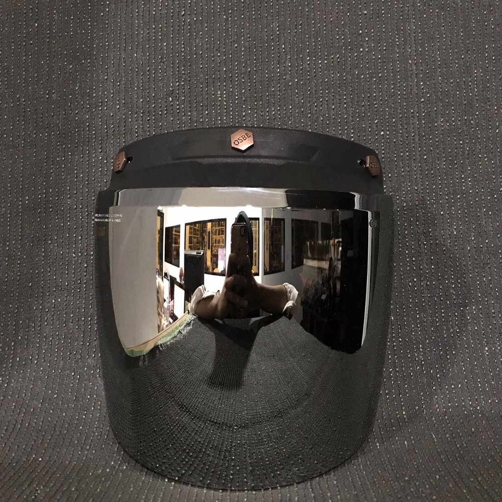 Jual Kaca Helm datar Kaca osbe GP 8 COATING kaca bogo retro kaca injak ...