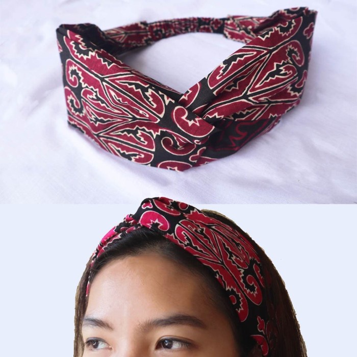 Jual PREMIUM !! Hand Made Exclusive Korea Head Band Bandana Bando ...