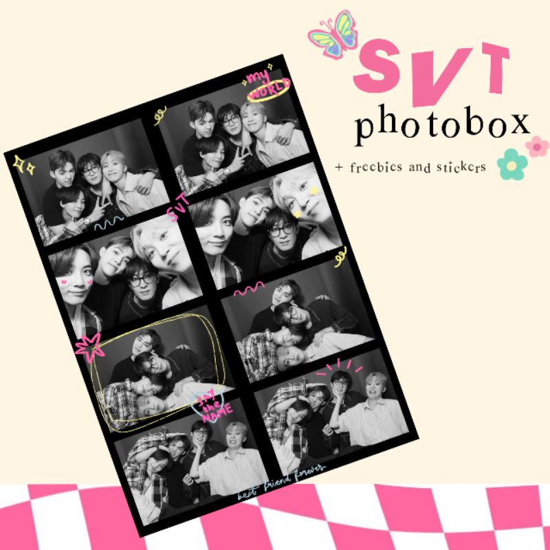 Jual SEVENTEEN PHOTOBOX ART PRINT / WALL DECO | Shopee Indonesia