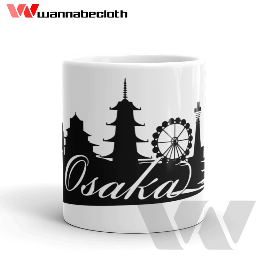 Jual Gelas Osaka Japan Jepang Mug Osaka Japan Jepang Souvenir Osaka ...