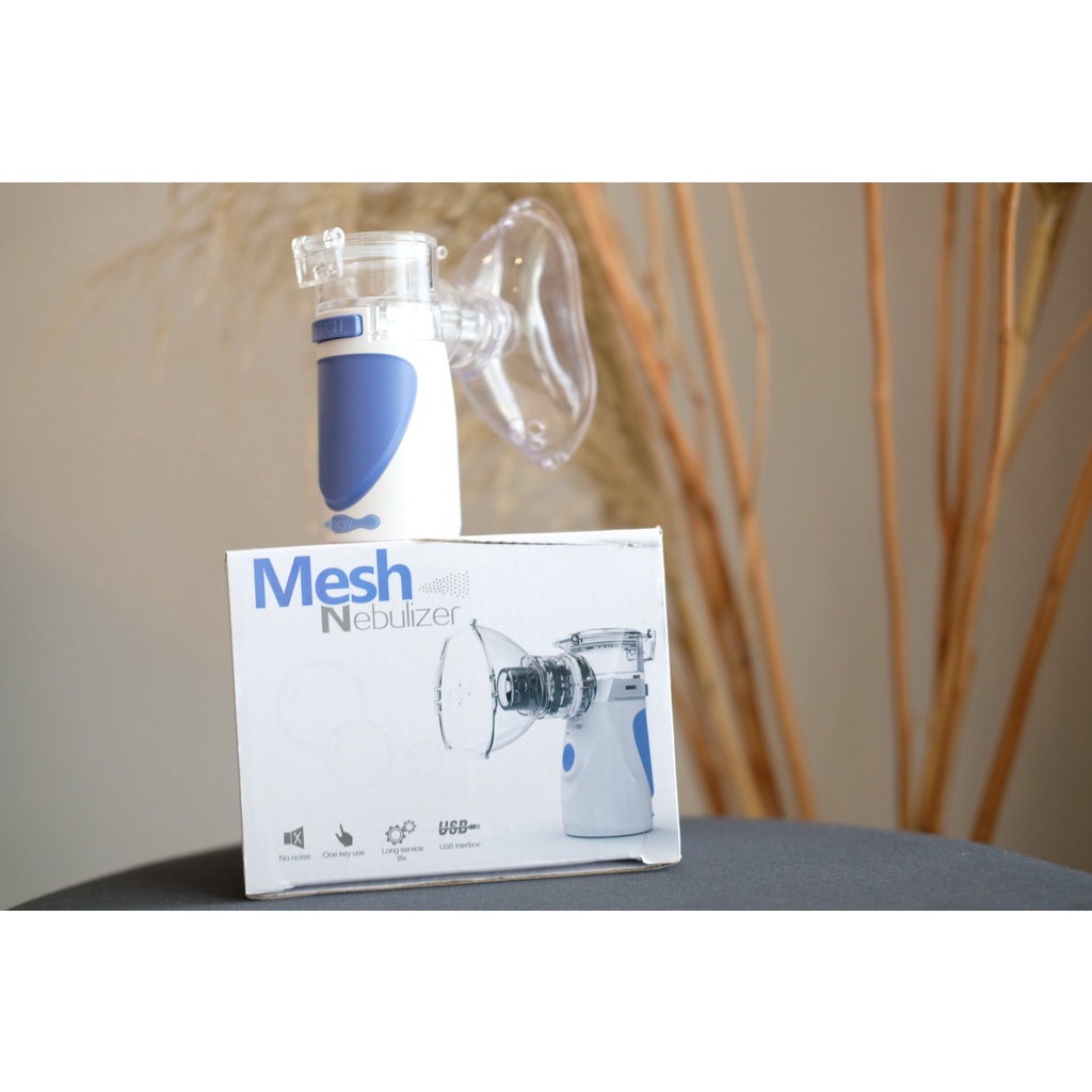 Jual Nebulizer Mesh Portable Alat Uap Bantu Pernafasan Asma Inhalasi ...