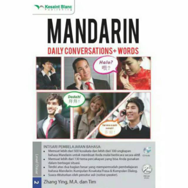 Jual Belajar Bahasa Mandarin " Daily Conversations+Words: Mandarin + CD ...
