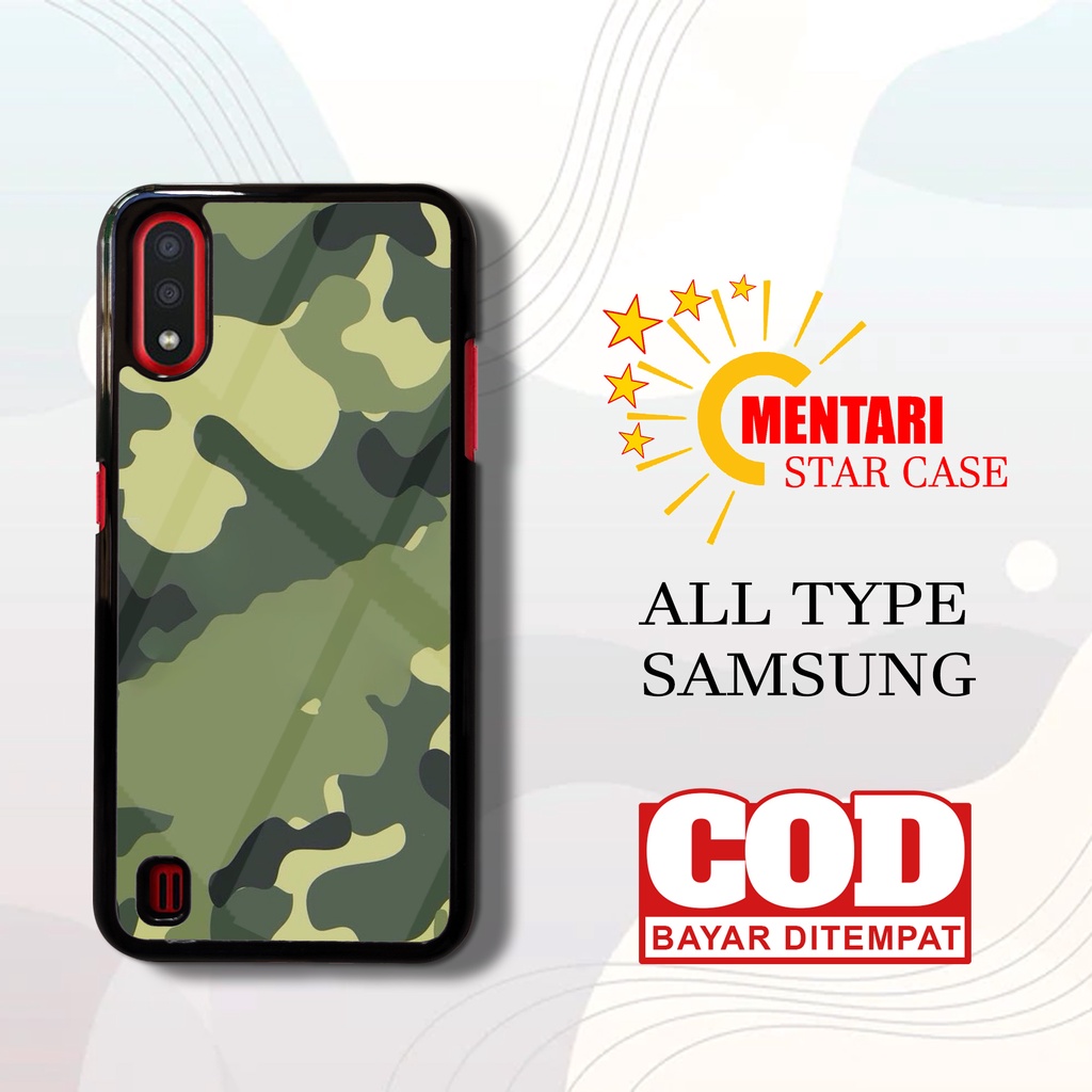 Jual Case SAMSUNG A01 M01 A01 CORE A02 A02S A03 ARMY Casing hp Case hp Hardcase Softcase Glossy ...