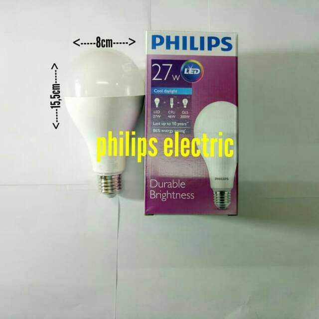 Jual LAMPU PHILIPS LED 27 WATT 27 W 27WATT 27W | Shopee Indonesia
