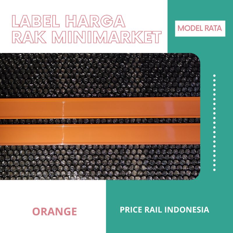 Jual SUDAH READY STOCK & GROSIR Mika harga / label harga / price rail ...