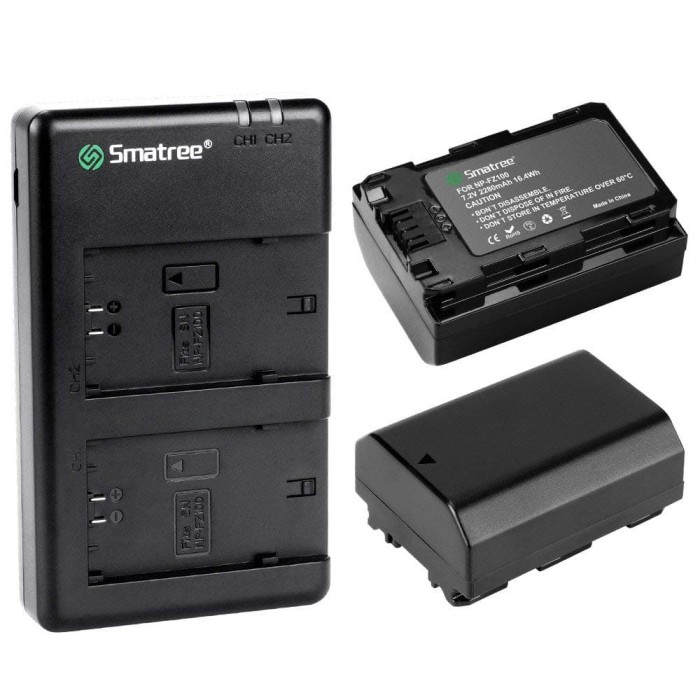 Jual Smatree Battery Kit For Sony Np-Fz100 (A9, A9S, A9R, A7Iii, A7Riii ...