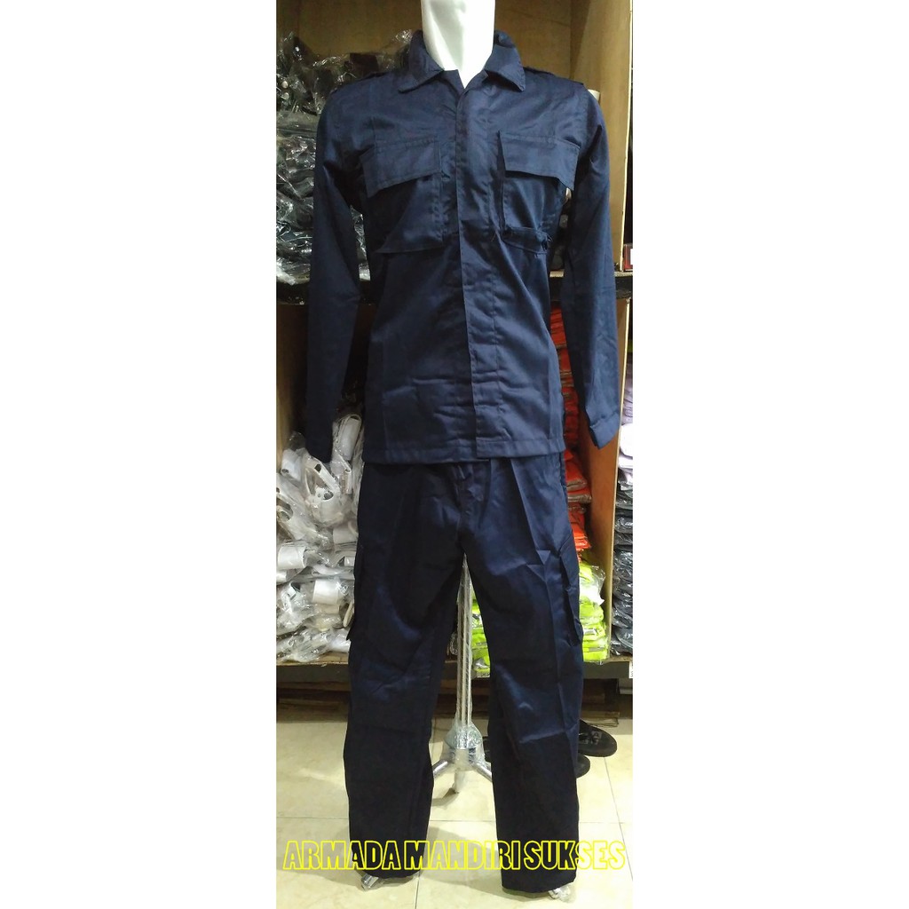 Jual Seragam PDL Satpam Drill Japan Obor Emas - Seragam Satpam Japan Drill | Shopee Indonesia