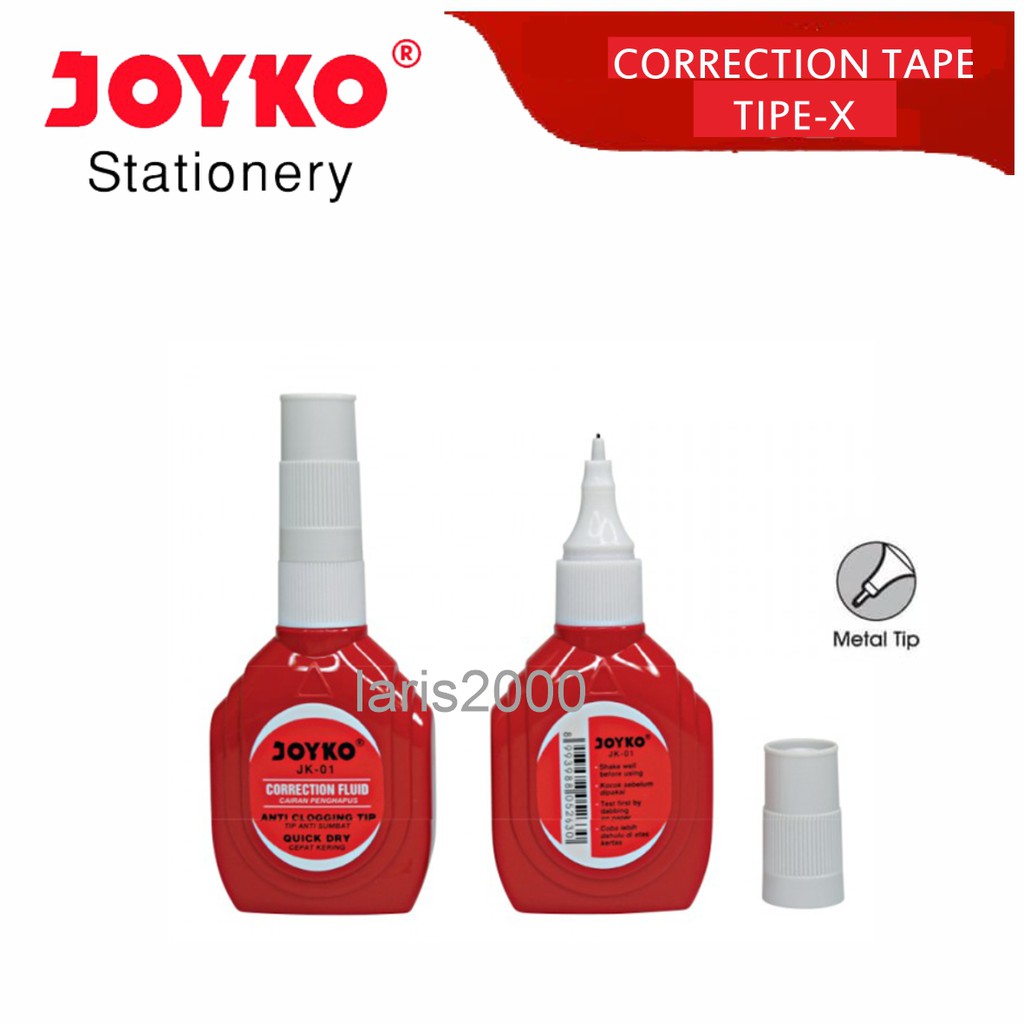 Jual Tip-ex / Correction Fluid Jk01 | Shopee Indonesia