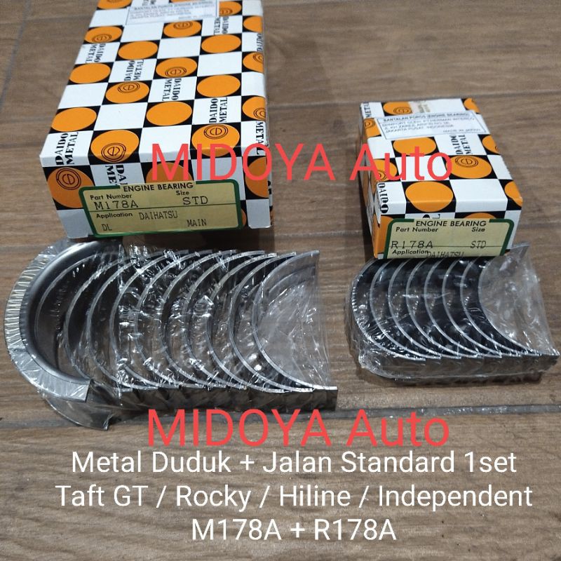 Jual Metal Duduk + Jalan Standard / Os 0,25 Taft GT Rocky Hiline ...
