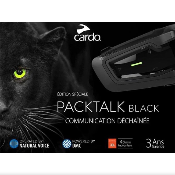 Jual Cardo Packtalk Bold Black JBL 45mm SPECIAL EDITION Garansi 3 Thn ...