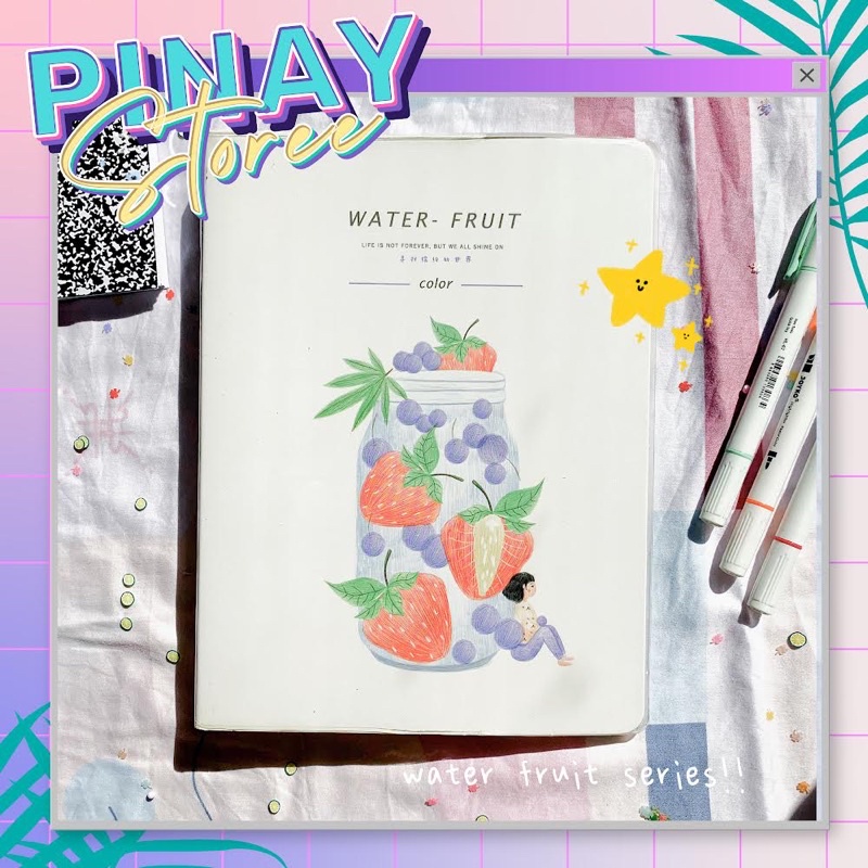 Jual Binder A5 Water Fruit Series Blue KOKUYO STYLE | Shopee Indonesia