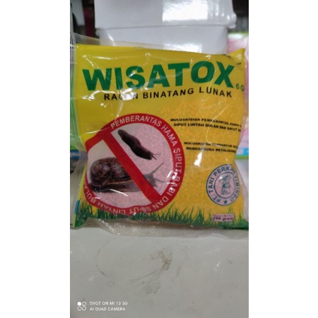 Jual WISATOX 250GRAM moluskisida 6WG (OBAT KEONG/SIPUT) | Shopee Indonesia