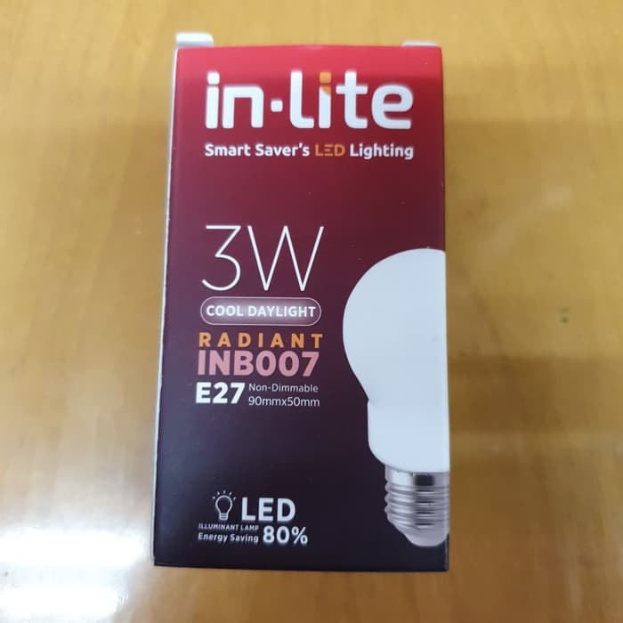 Jual Lampu LED InLite INB007 3W - Putih | Shopee Indonesia