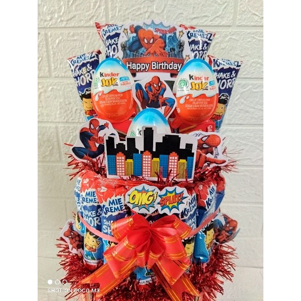 Jual #READY# snack tower - snack tart - cake snack ultah - snack cake ...