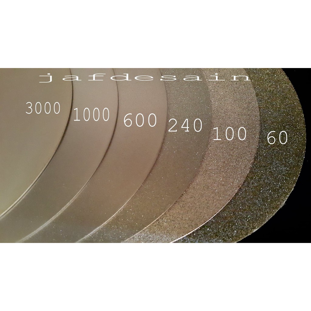 Jual Diamond Wheel Disc Asah Lapping tjap mata Germany 8 inch | Shopee ...