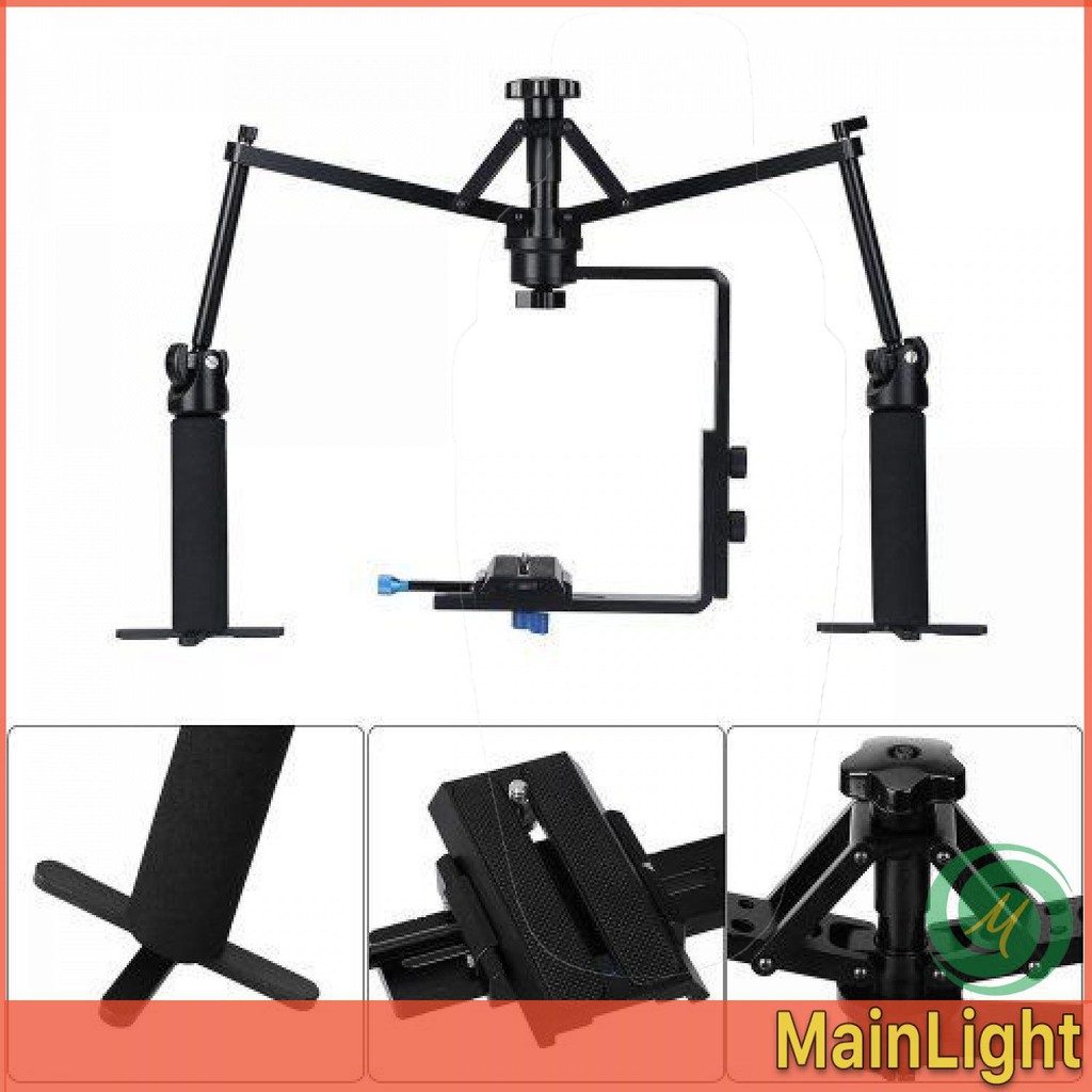 Jual Handheld Stabilizer Camera Rig Gimbal 2-Axis for DSLR And ...