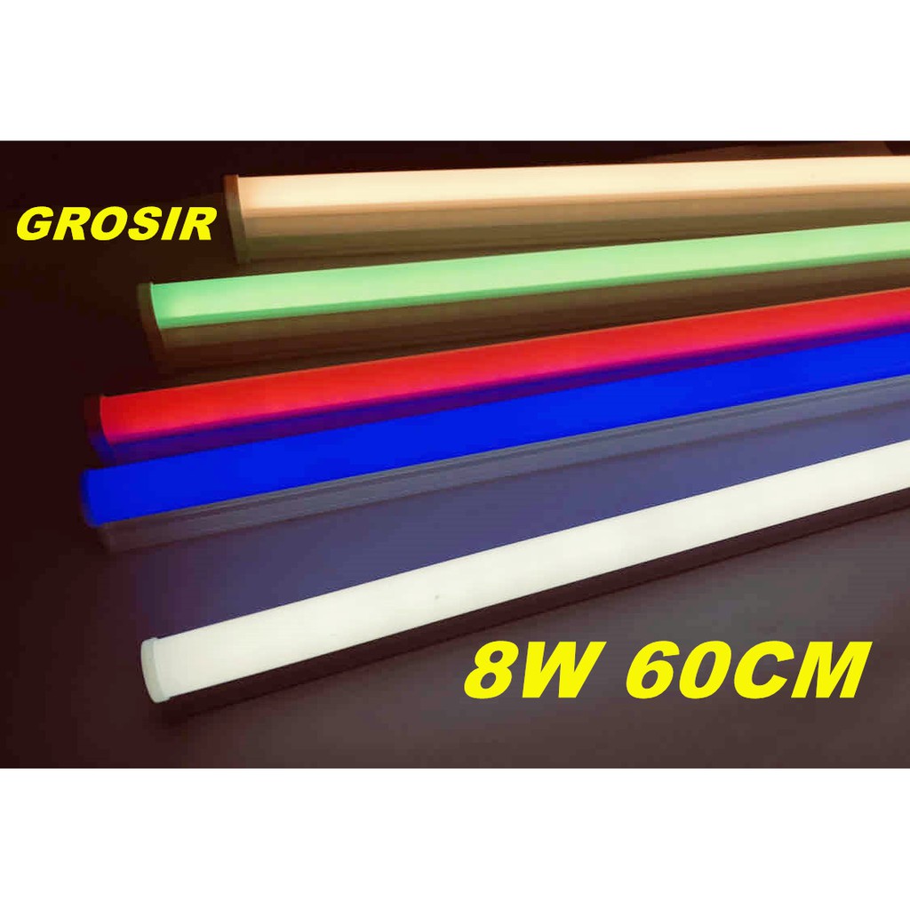 Jual Lampu TL Neon T5 LED 8W 60cm Tube -PUTIH | Shopee Indonesia