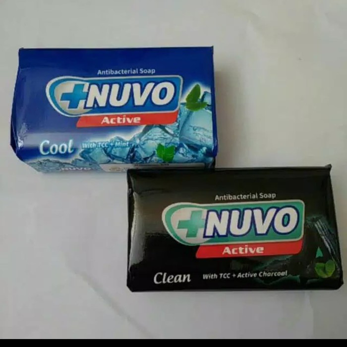 Jual @LARISHEPI@ Sabun Batang Nuvo Active Cool / Active Clean / Nuvo Family 76g | Shopee Indonesia