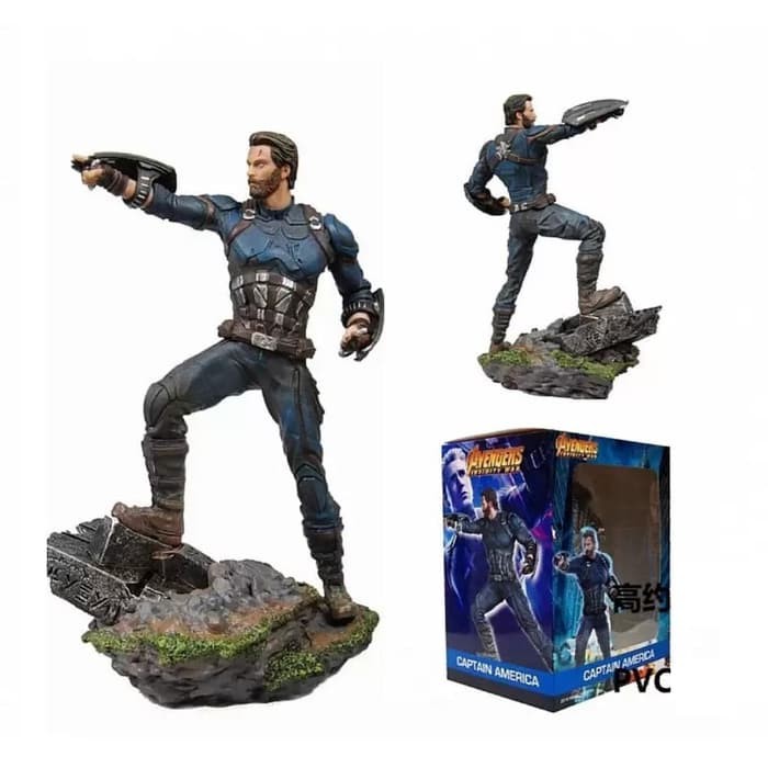 Jual Marvel Captain America Avengers Infinity War on Stone Action ...