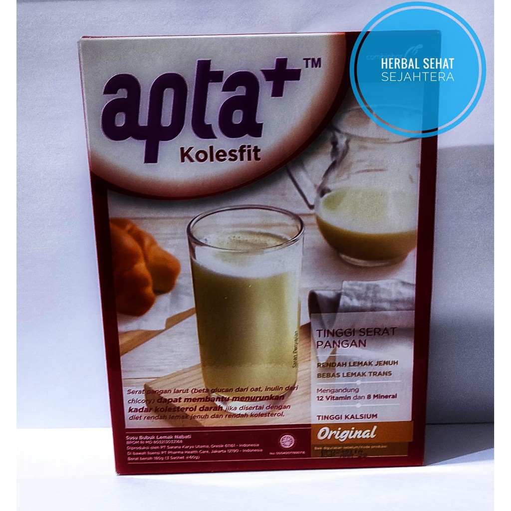 Jual APTA+ KOLESFIT ORIGINAL 180G | Shopee Indonesia