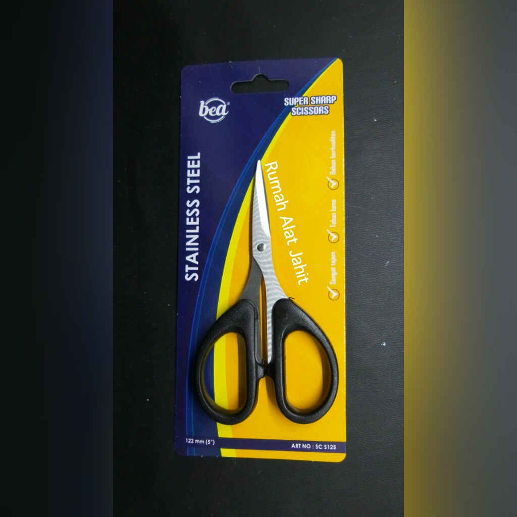 Jual Gunting Stainless Super Sharp 12.2cm S125 | Shopee Indonesia