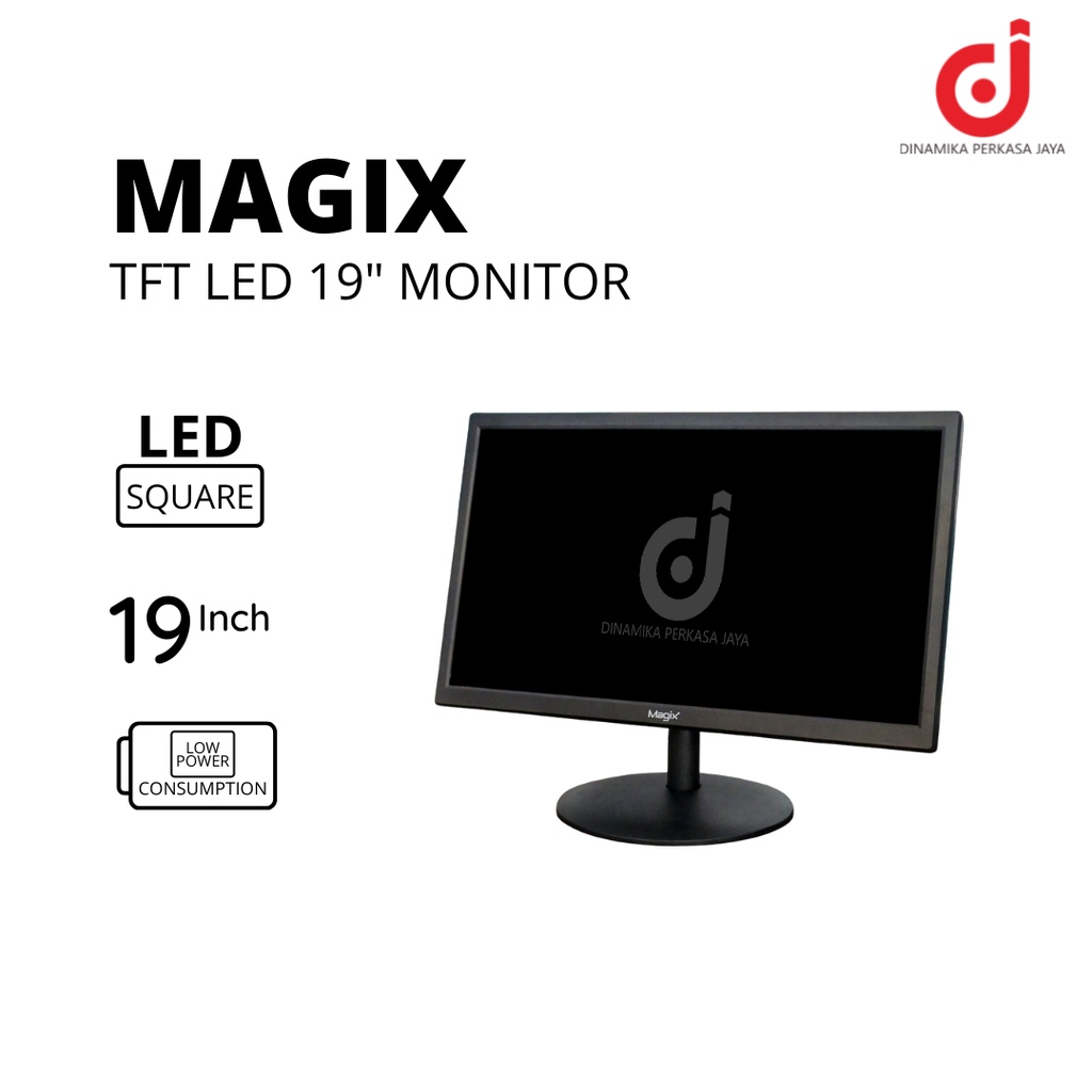 Jual LED MONITOR PC 19 MAGIX HDMI + VGA Monitor LED Magix 19 inch ...