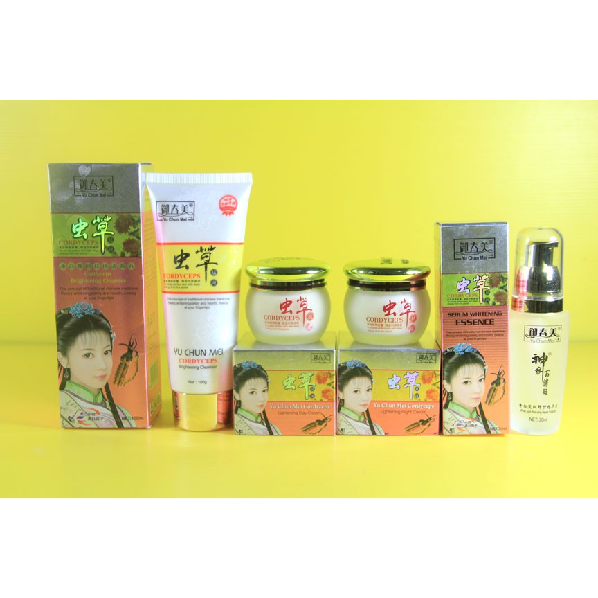Jual Paket Cream Yu Chun Mei Cordyceps Pom | Shopee Indonesia