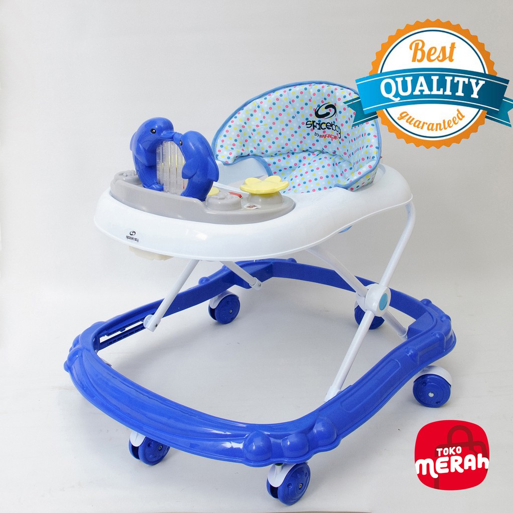 Jual Baby Walker Spacebaby Roda Dorongan Apolo Bayi Belajar Jalan Bayi ...