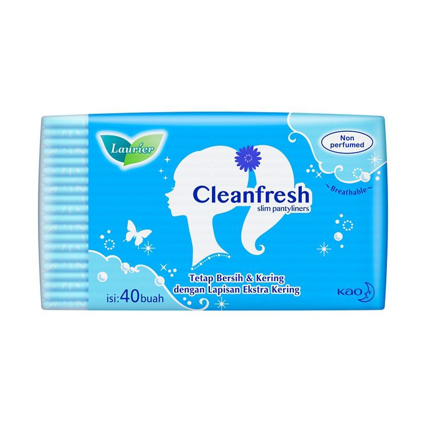 Jual LAURIER Pantyliner Cleanfresh Non Perfume And Perfume ORIGINAL ...