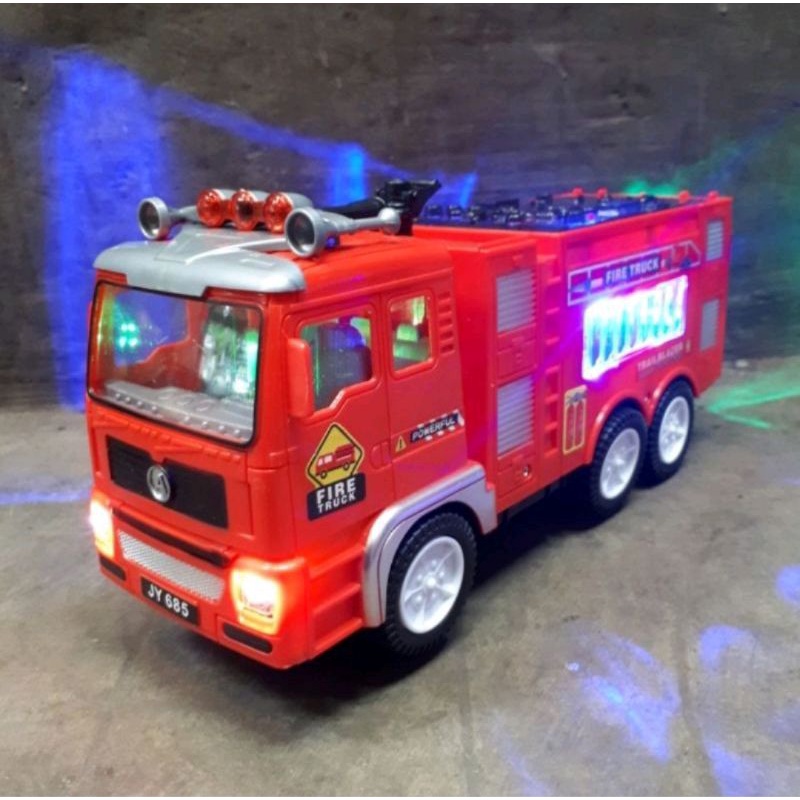 Jual MAINAN MOBIL PEMADAM TRUK PEMADAM KEBAKARAN LAMPU DAN SUARA ...