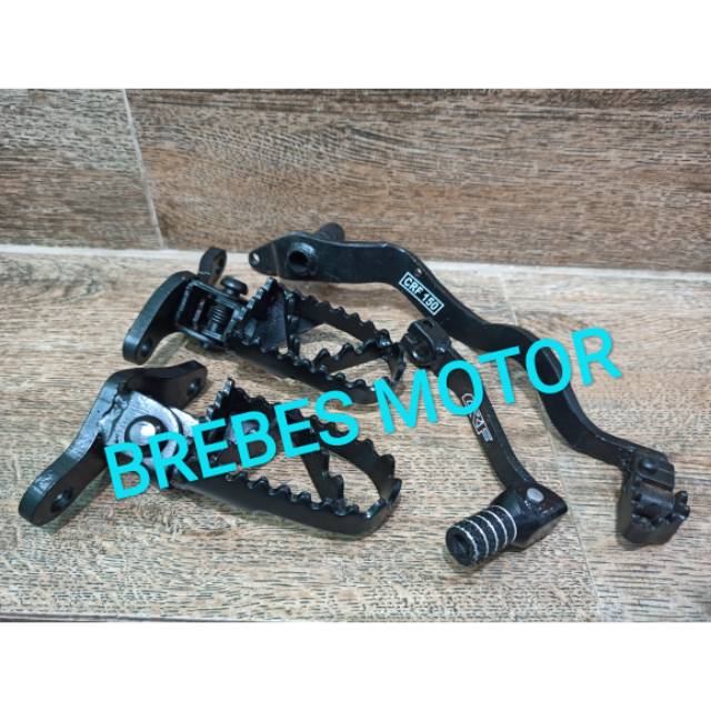 Jual PAKET FOOTSTEP STEP FUSTEP PEDAL REM OPERAN GIGI KLX 150 DTRACKER ...