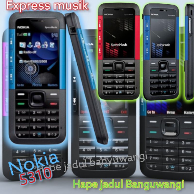 Jual Nokia XpressMusic 5310 second original tipis nyaring | Shopee Indonesia