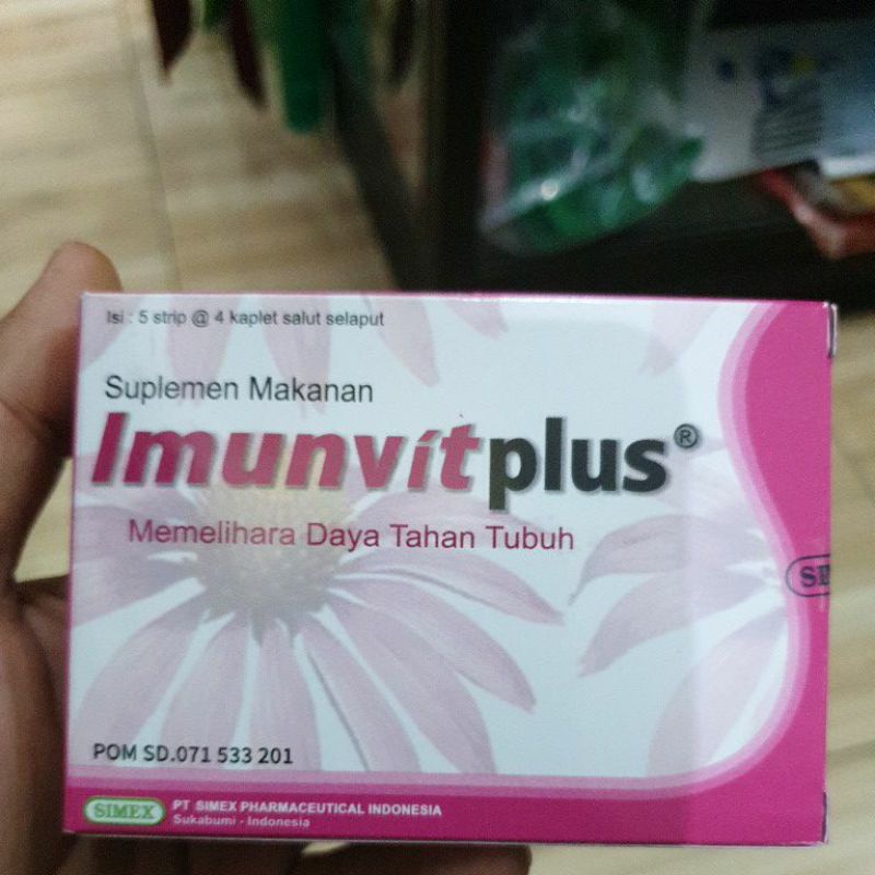 Jual IMUNVIT PLUS TABLET/BOX ISI 20 TABLET | Shopee Indonesia