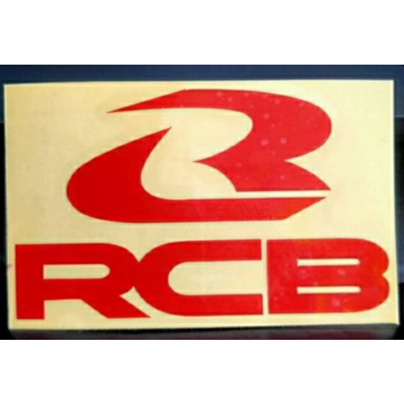 Jual stiker RCB RACING BOY UKURAN 10CM X 7CM | Shopee Indonesia