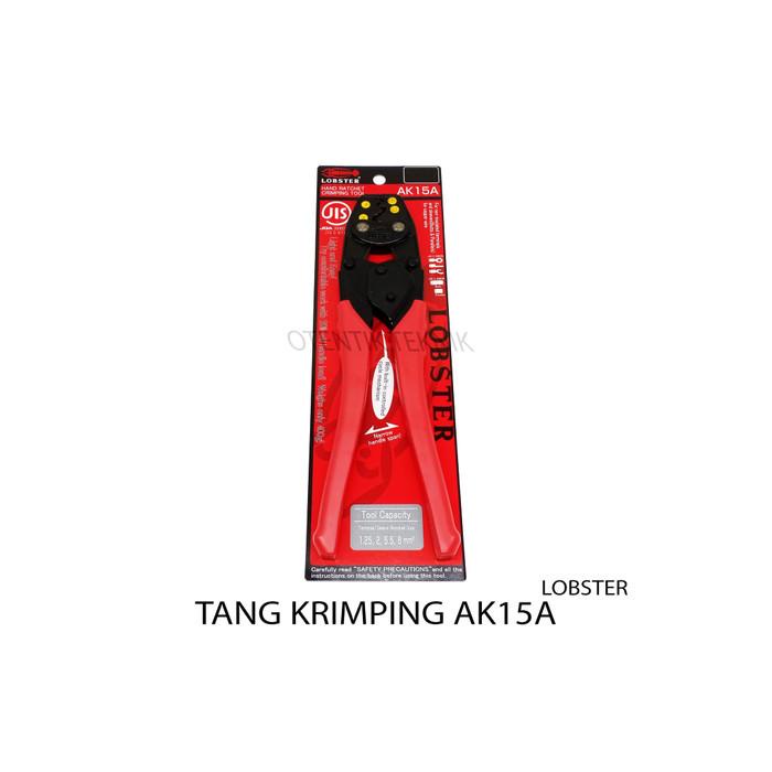 Jual Crimping | Lobster Hand Ratchet Crimping Tool Type Ak15A - Tang Krimping Ak 15A | Shopee ...