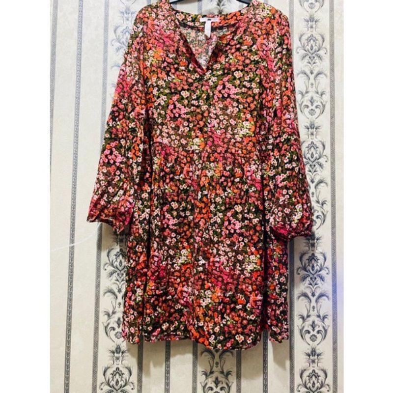 Jual HnM A line flowy tunic dress - Dress Super Branded Original ...