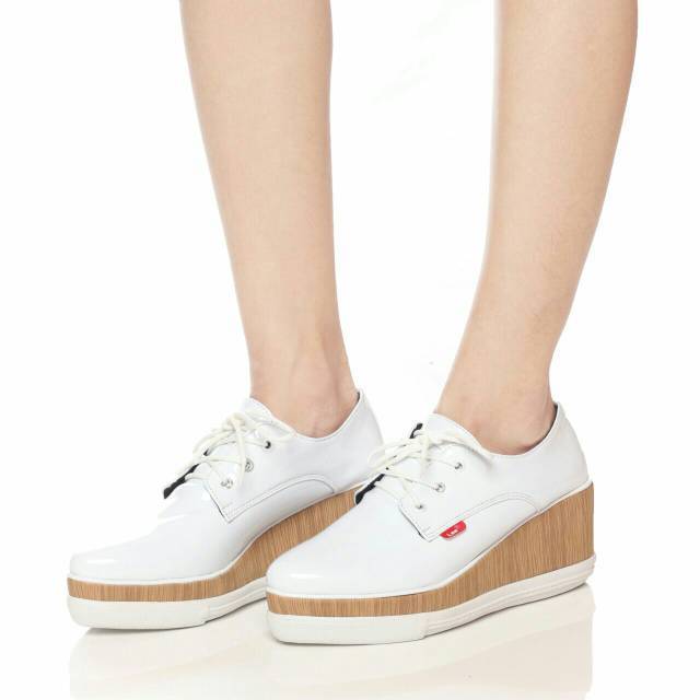 Jual ORIGINAL TERBAIK LeeShoes Sepatu cewek model STELLA PUTIH ...